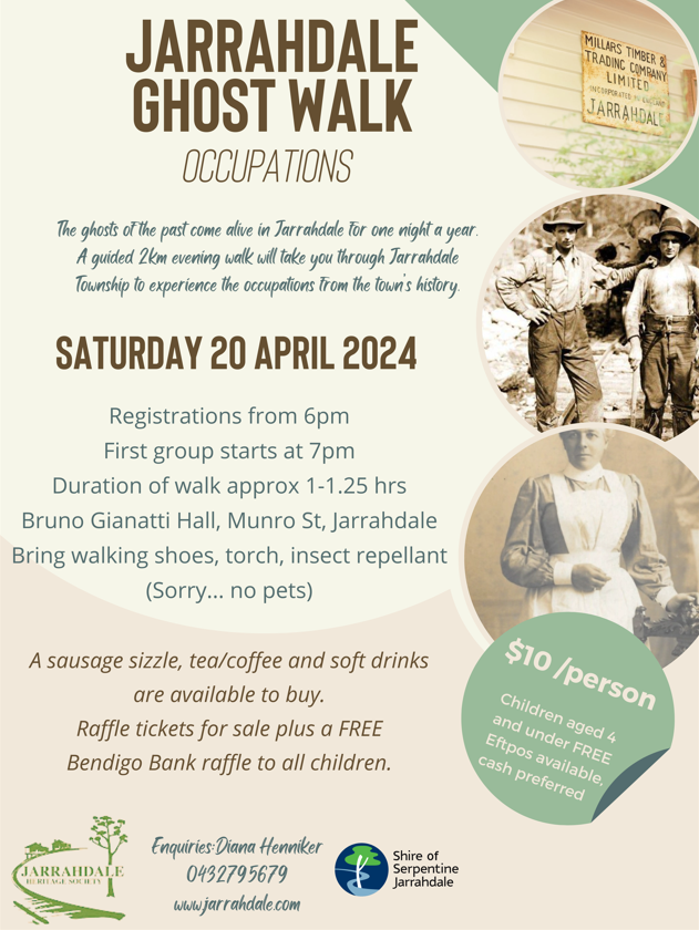 Jarrahdale Ghost Walk » Shire of Serpentine Jarrahdale