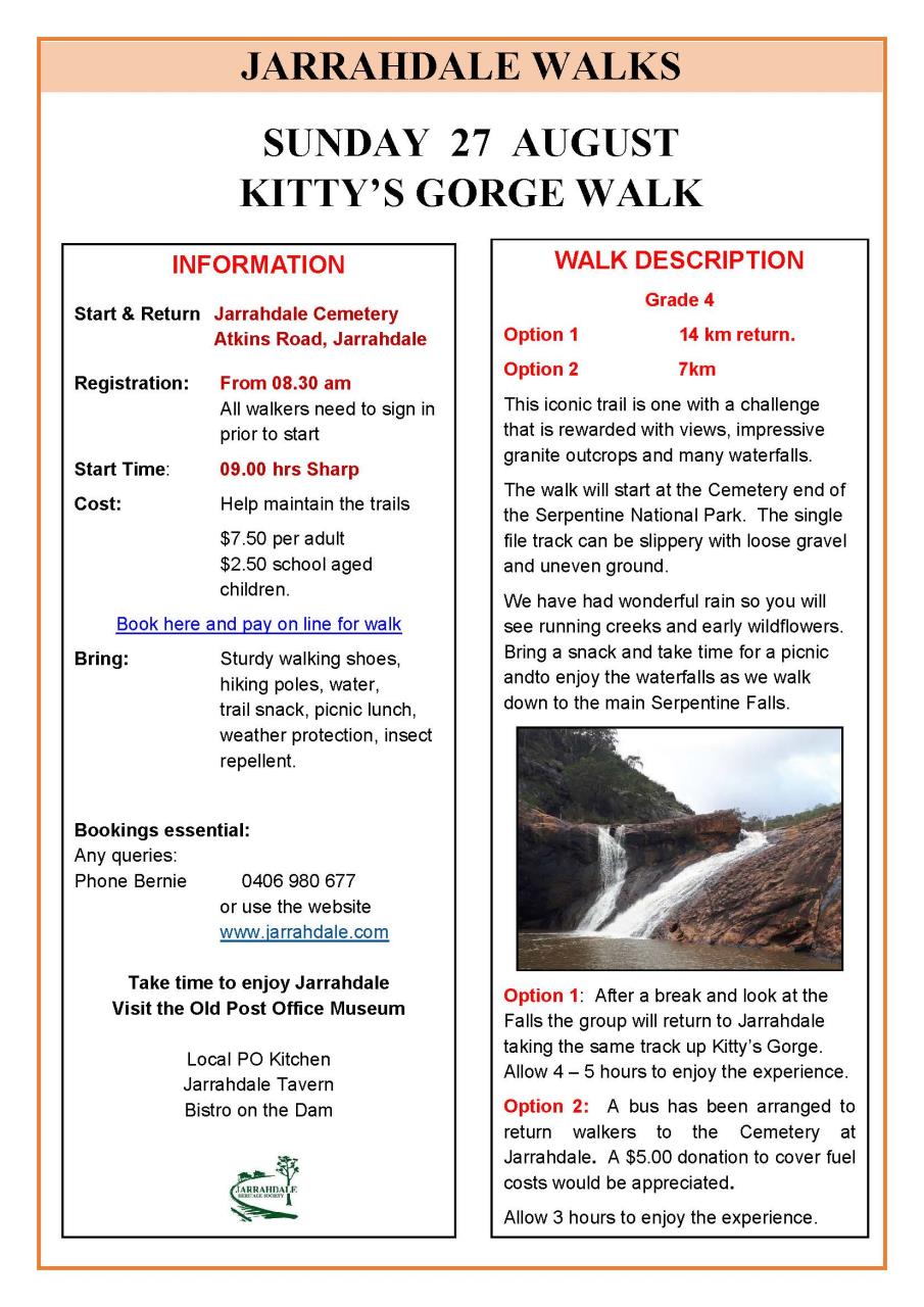 Jarrahdale Guided Walk 27 August 2023 » Shire of Serpentine Jarrahdale